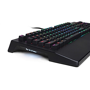 CyberpowerPC Syber K1 SKMBL200 RGB Mechanical Gaming Keyboard with Kontact Blue (Clicky) Mechanical Switches