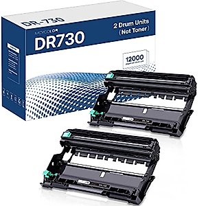 MCYCOLOR DR730 Drum Unit Compatible Replacement for Brother DR-730 DR 730 to Use with MFC-L2710DW MFC-L2750DW HL-L2395DW HL-L2370DW HL-L2350DW HL-L2390DW DCP-L2550DW Printer (2 Pack, NOT Toner)