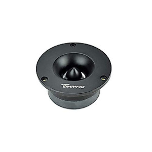 Timpano TPT-ST3 3.75 Inch Super Tweeter Black, 4 Ohm, 500 Watts Peak, 105 dB Bullet, 1 in Voice Coil, Pro Car Sound System Bullet Tweeters (Pair)
