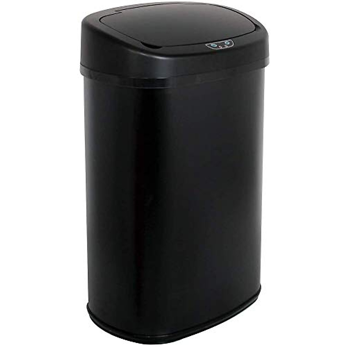 Payhere Kitchen Trash Can for Bathroom Office Home, Powered by Batteries (not Included) (13 Gallon Trash Can (Black))