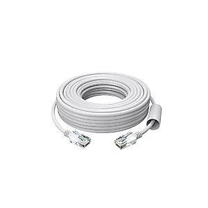 ZOSI Cat5e Ethernet Cable 60ft High Speed Network RJ45 wire cord 8 pin 1000Mbps 155Mhz in Wall,Outdoor,Weatherproof for POE Security Cameras system,PoE switch,internet router,computer