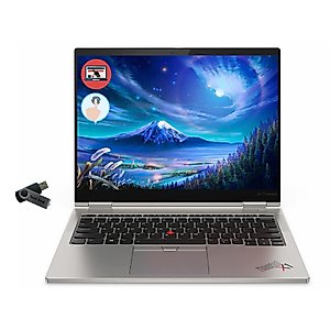 New Lenovo ThinkPad X1 Titanium Yoga Business Laptop,13.5" IPS Touchscreen, Intel Core i7-1160G7, Windows 10 Pro, 16GB RAM 1TB SSD, Tech Deal USB”