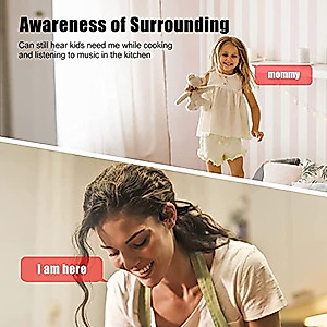 YouthWhisper Bone Conduction Headphones Bluetooth, Wireless Open-Ear Headset with Microphones,Titanium Lightweight Sweat Resistant, Answer Phone Call Sports Earphones for Running Hiking Bicycling