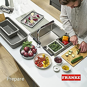 FRANKE All-In Universal Kitchen Sink Accessory System - AIUS300, Gray