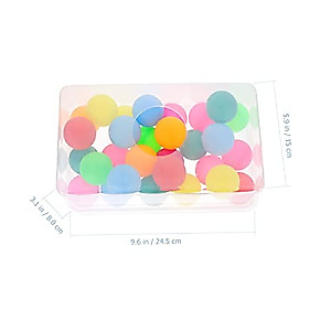 CLISPEED 3 Sets Shaking Prop Twerk Children Ability Outdoor Pingpong Parent-Child Kids Reaction Interactive Hand-Eye Coordination Toys Waist Ball Kit Plaything of Eye Pong Cognitive Belt