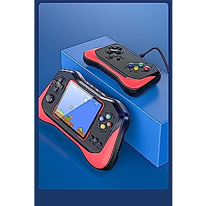 Yooya Handheld Game Console for Kids Adults, 3.5'' LCD Screen Retro Handheld Video Game Console, Preloaded 500 Classic Retro Video Games with Rechargeable Battery, Support 2 Players and TV Connection