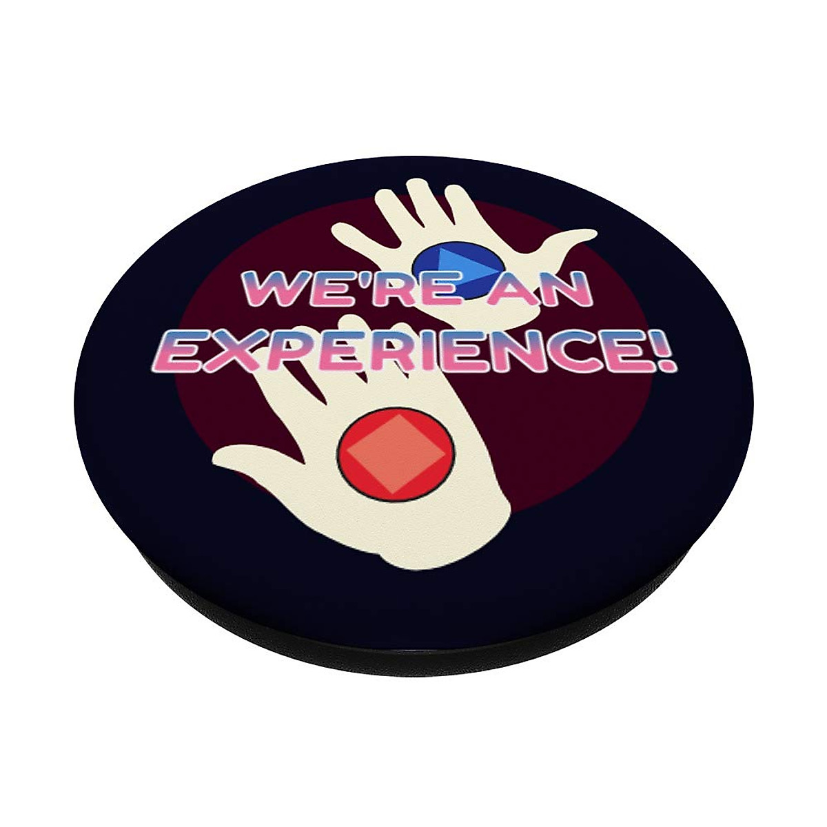 We're an Experience - Beautiful Couple Universe Gem PopSockets PopGrip: Swappable Grip for Phones & Tablets