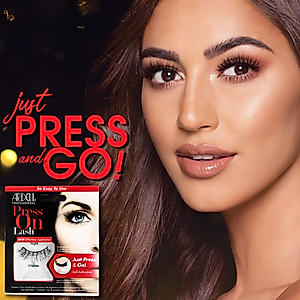 Ardell False Eyelashes Press On Lash Self-Adhesive Wispies Black 4 pack