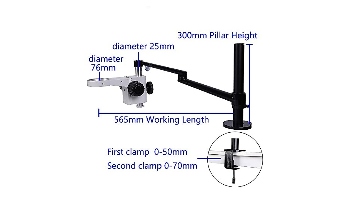 Adjustable Microscope Stand Holder – Compatible with Binocular ...