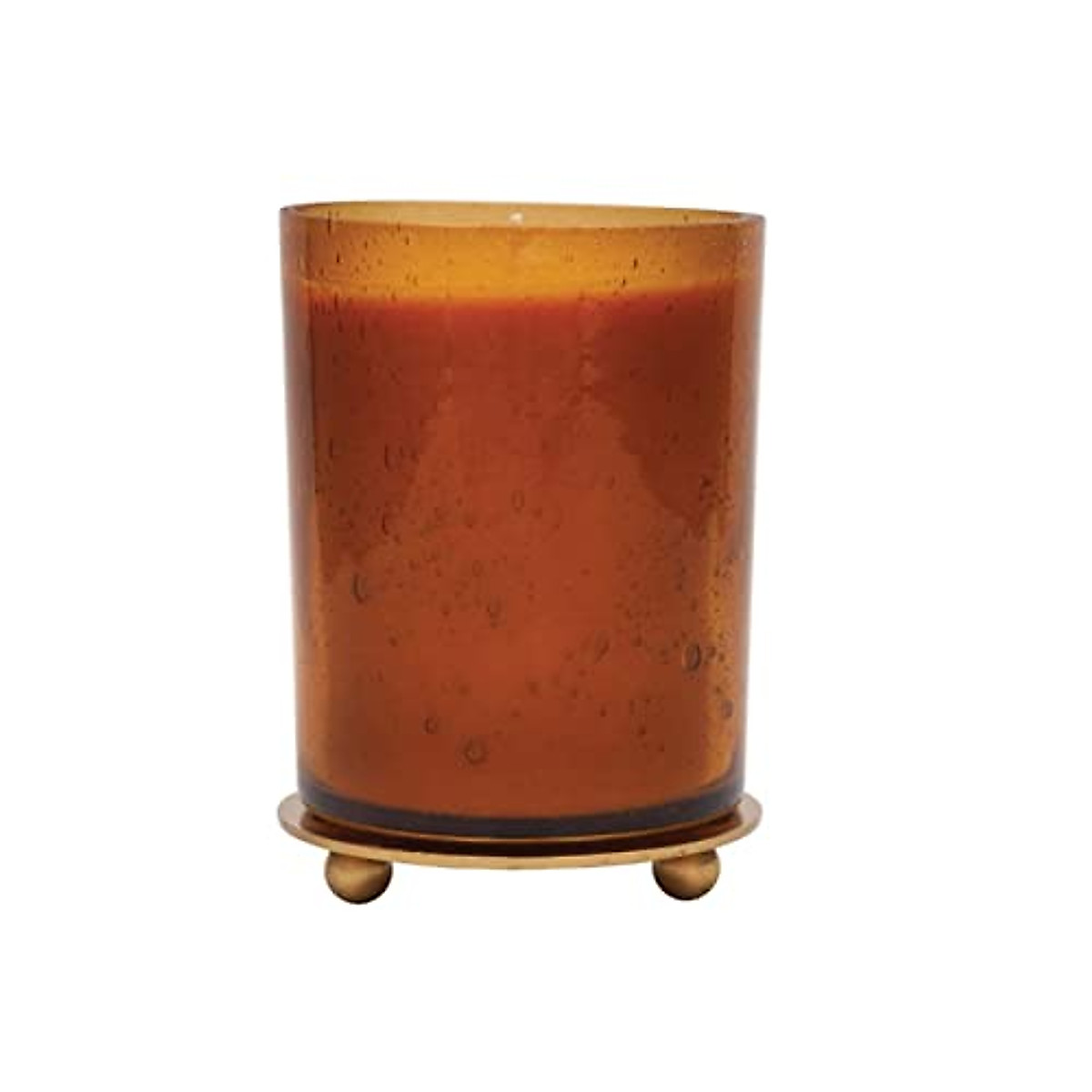 Rosy Rings Scented Sunray Glass Candle - 75 Hour Burn, Aromatherapy Candles, Sunray Candles, Spring Candles, Long Lasting Candles, Jar Candles (Coastal Vanilla)