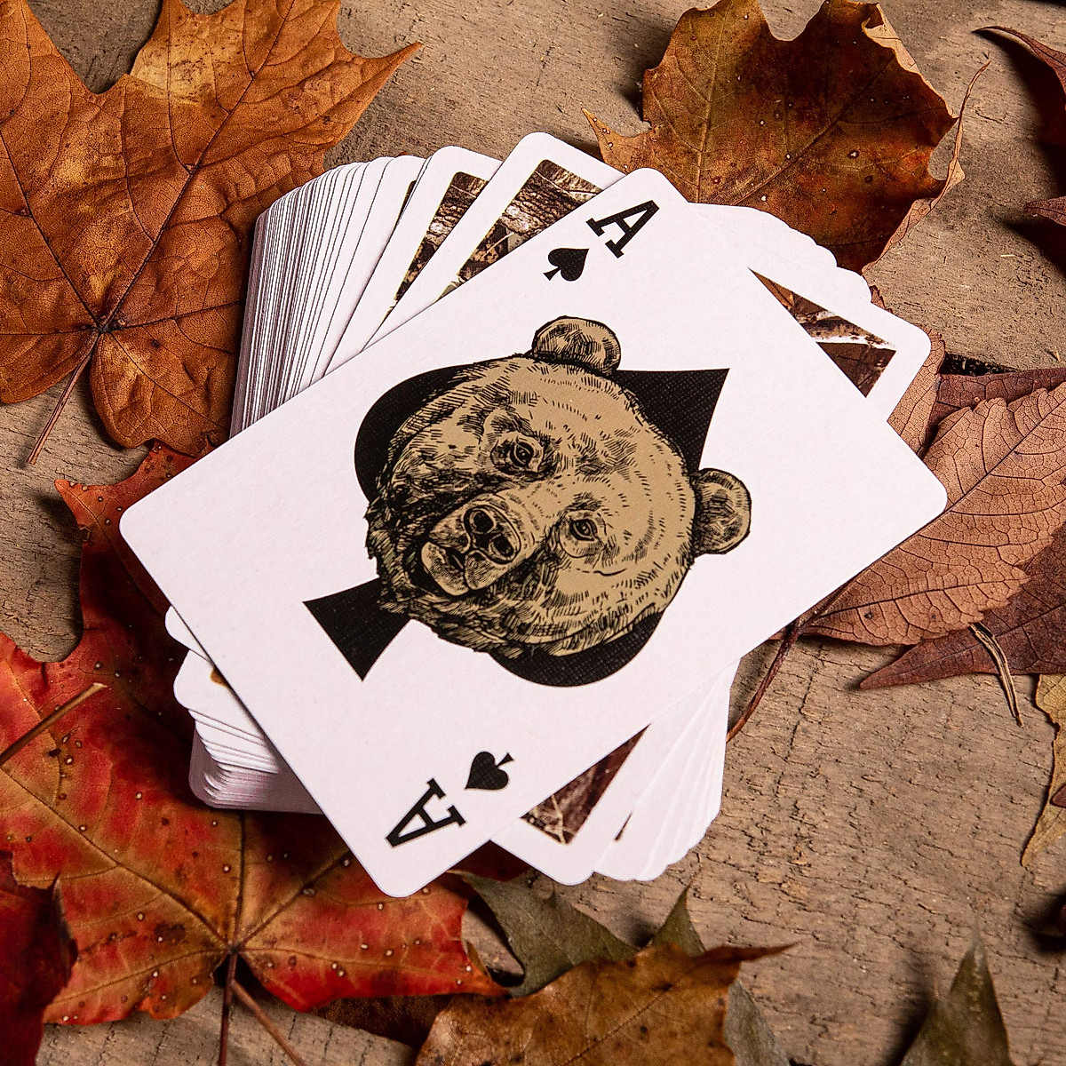 Brybelly Realtree Camouflage Playing Card Deck|Premium Woodland Standard Poker Size Camo Playing Cards|Woodland