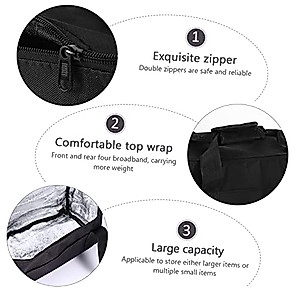 SOLUSTRE Insulated Shopping Bag Insulated Bag Outdoor Basket Suitcase Bag Large Coolers Insulated Grocery Bag Insulated Shopping Bag Pizza Bag Insulation Thermal Bag Food Bag