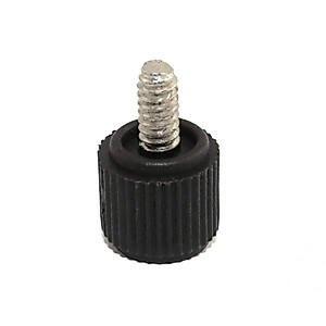 RuiLing 20pcs 6#-32 * 6 PC Case Thumb Screws Phillips Head Toolless Adjustment Hand-Tighten Computer Screw Black