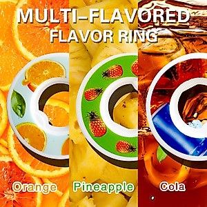 ECENUR Air Water Bottle,650 ml Drinking Bottle with Flavor Pods, Water Bottle Starter Set, Leak-proof Water Cup for Gym, Running, Outdoor, Sports Bike Water Bottle