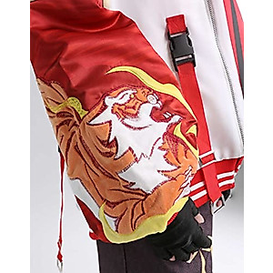 miccostumes Womens Game Sun Bin Cosplay Costume for Tiger New Year with Hat (Medium, Multicolored)