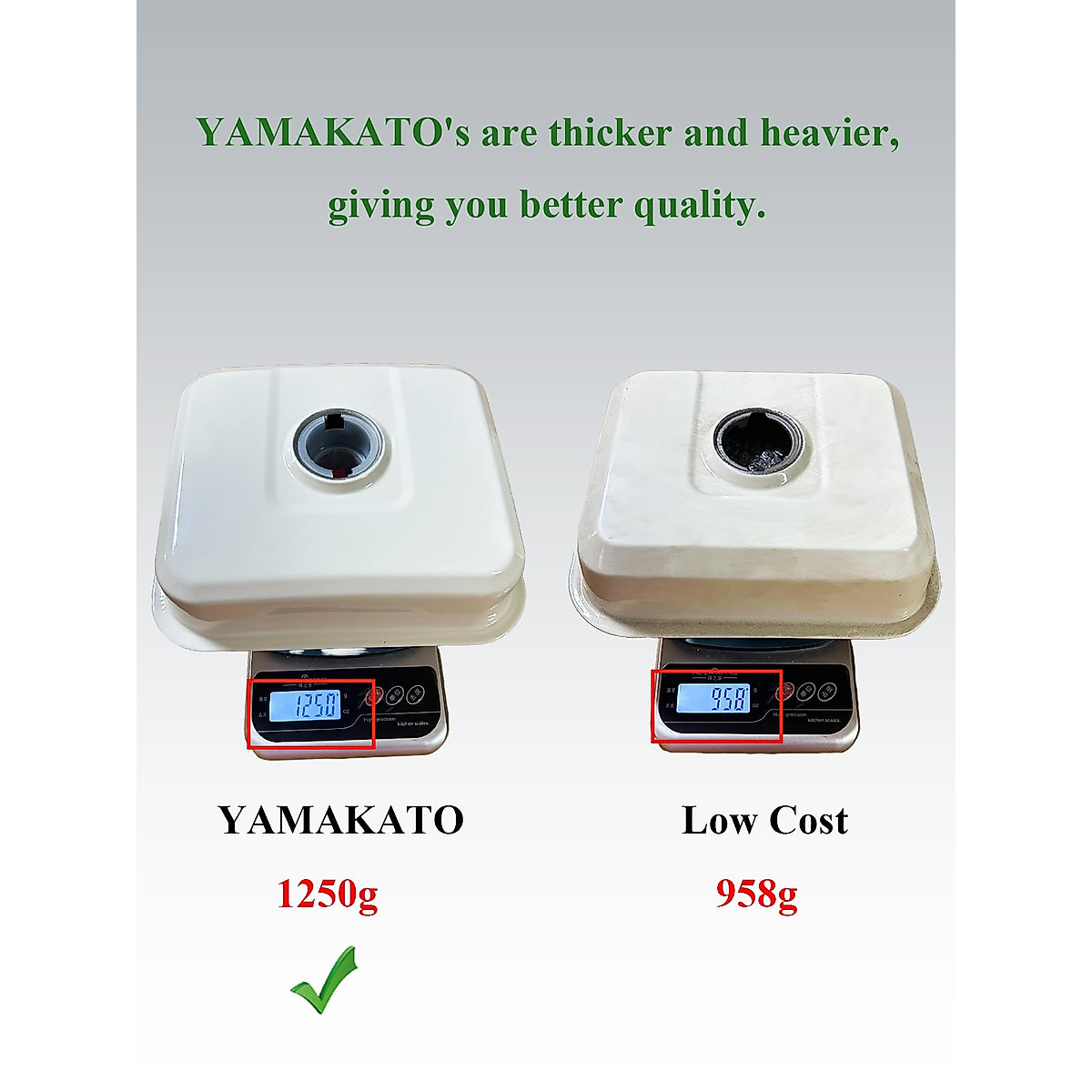 YAMAKATO Engine Tune Up Parts Kit for Honda GX120 GX160 GX200 4.0 5.5 6.5 hp Carburetor Fuel Tank Muffler 18310-ZF1-000 & More