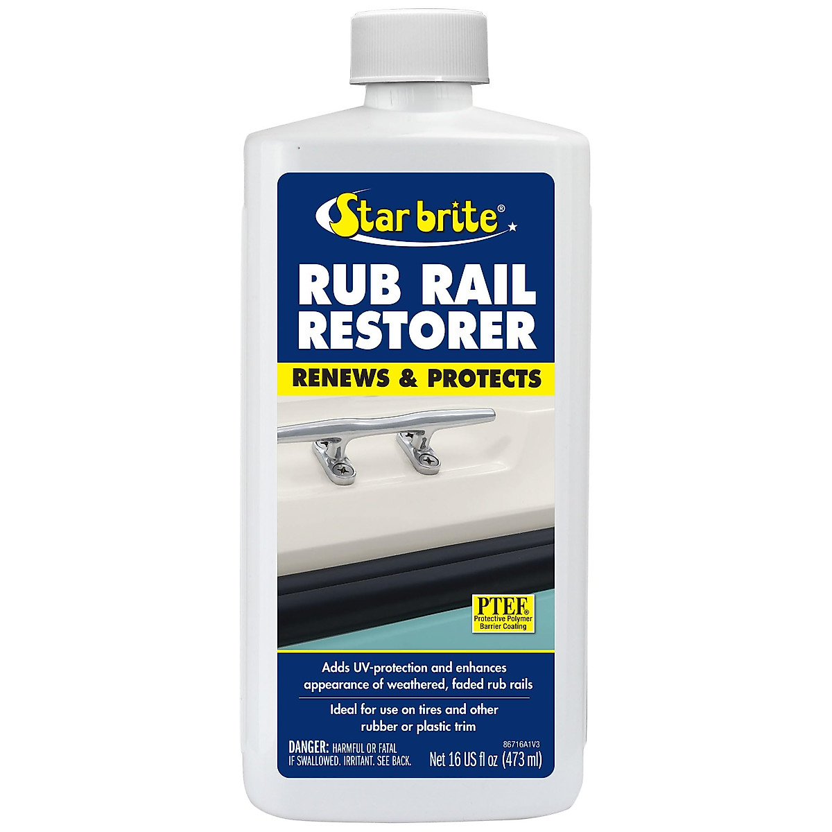 STAR BRITE Rub Rail Restorer with PTEF - 16 OZ (086716)