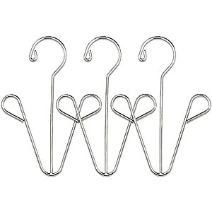 【3-Pack】 Waikas Space Saving Hangers for Shoes, 23cm, 304 Stainless Steel