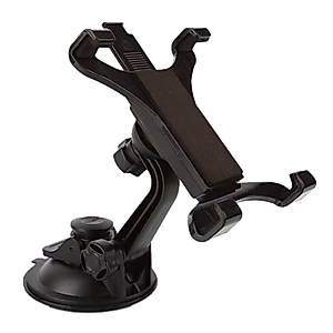 Car Tablet Holder Mount with Suction Cup Tablet Holder for Windshield Dash Desk Compatible with Samsung Galaxy Tab A S Series All 7-10 inches Tablet (All 7-10 inches Tablet)