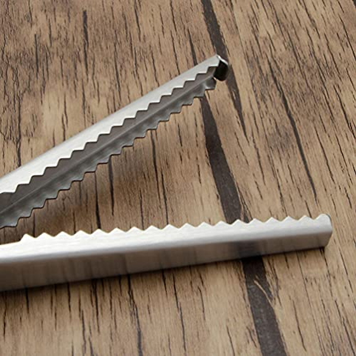 YARNOW Set of 6 Stainless Steel Jaw Sealing Clips, 4.5 Inch Stainless Steel Alligator Clips, Bag Sealing Clips for Snack Bread Coffee Food Bag (Silver)