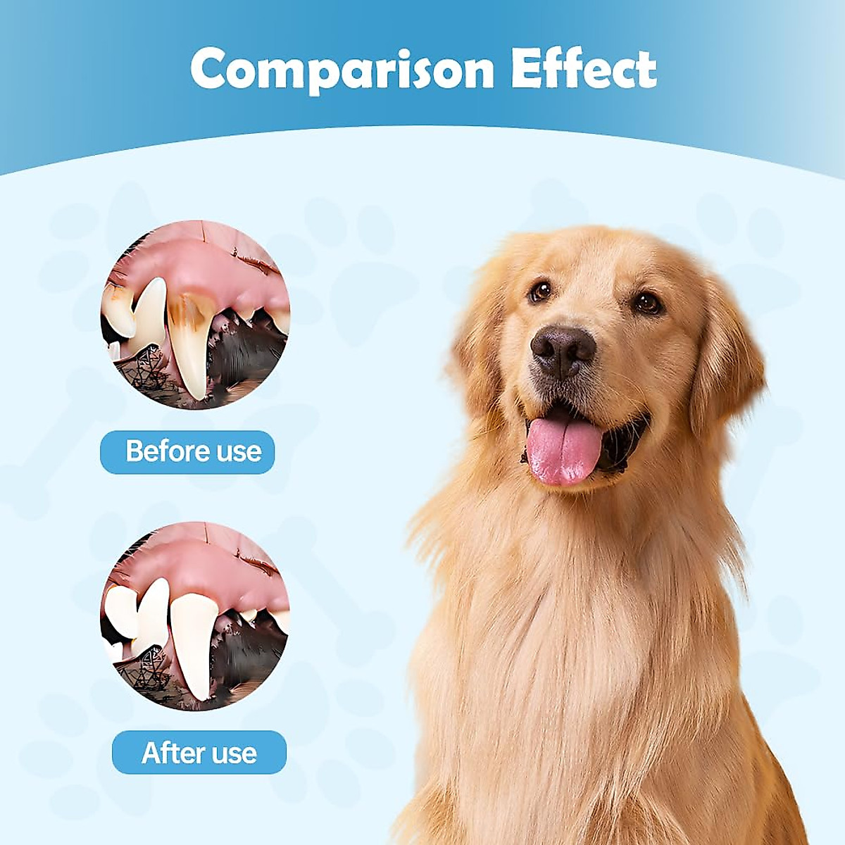 Dawmud Pet Toothbrush Pen, 2024 New Upgraded Toothbrush Pen Oral Repair Gel Strips for Teeth Whitening, Premium Dog Toothbrush Kit Dog Tartar Remover for Teeth (1Pcs)