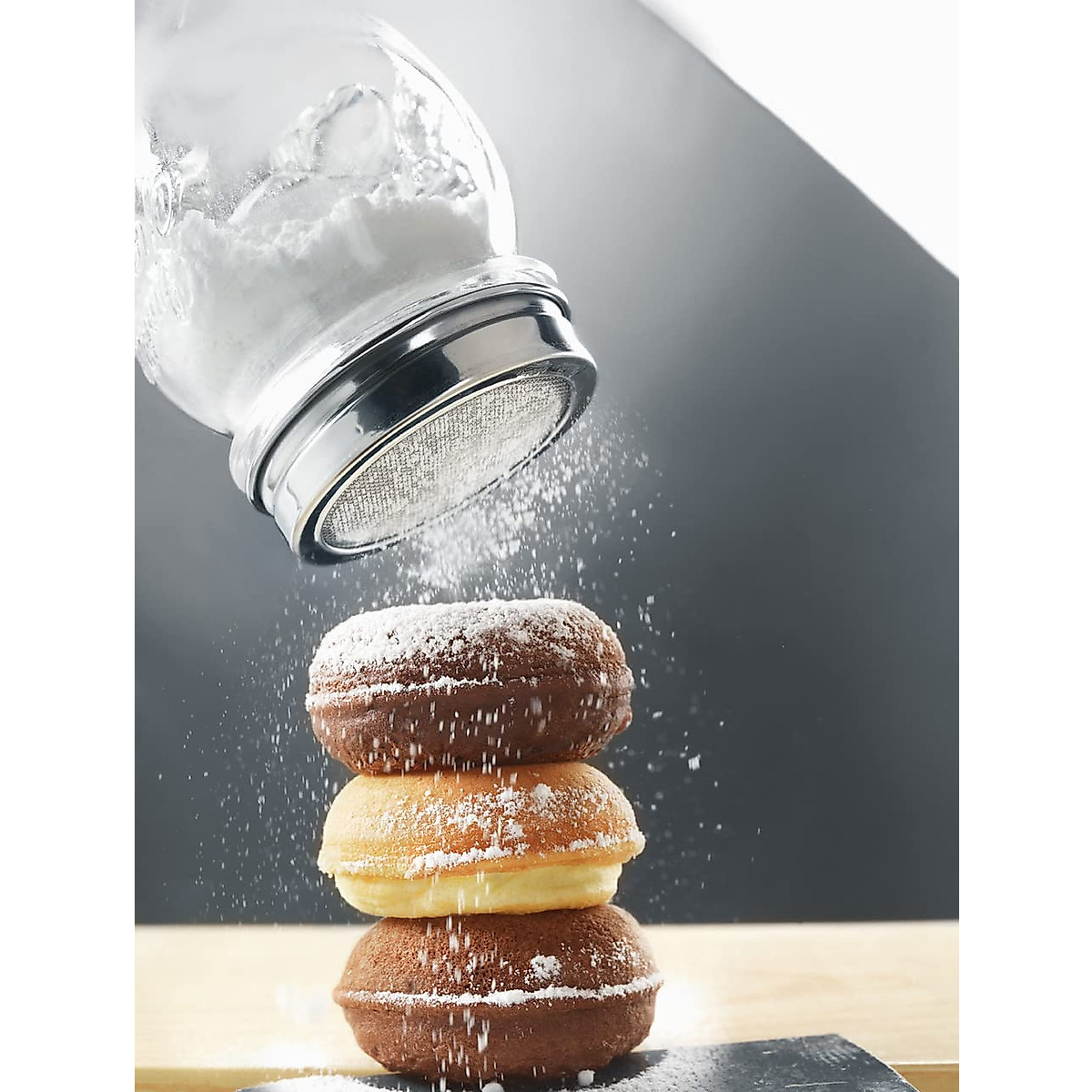 Quattro Stagioni I Genietti Collection - Stainless Steel Sieve Lid