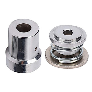 Button Maker Mold, Round Bread-Shaped Fabric Cover Button Mold Press Tool, includes Dies and Molds for Hand Press Machine(16L)