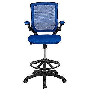 Flash Furniture Office Seating, 27"W x 27"D x 42" - 49.5"H, Blue