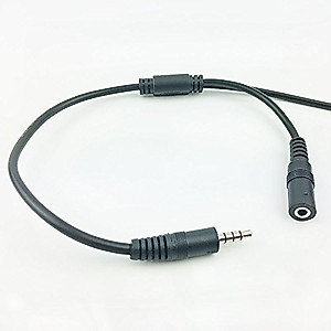 Party Chat Link Chat Cable Compatible for Xbox One PS4 Connecting Elgato Game Capture HD HD60 Pro & Gaming Headset