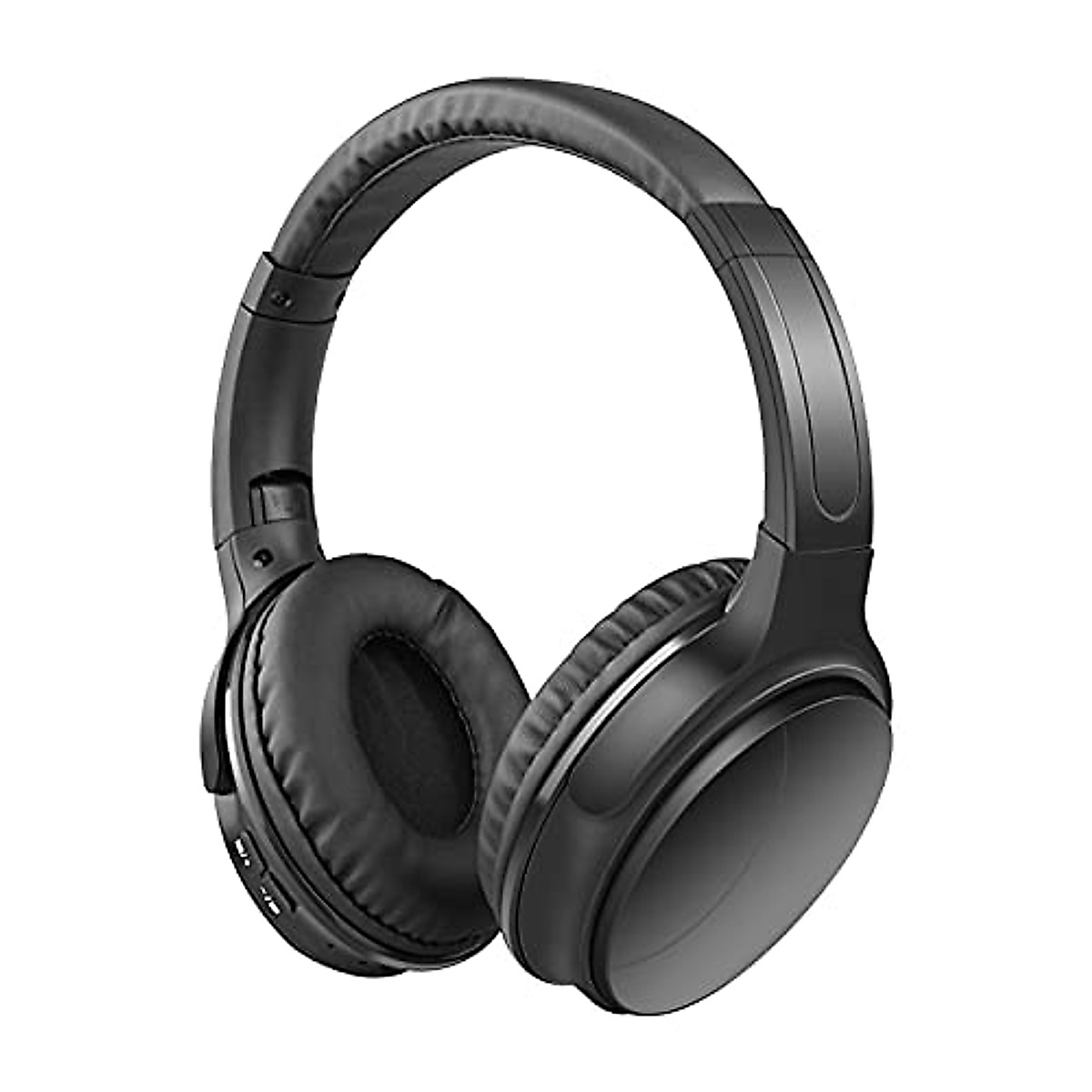 MOMFEI Sports Stereo Headset Headset Headset Headset Music Microphone HK02 Wireless Bluetooth Foldable (Black, One Size)