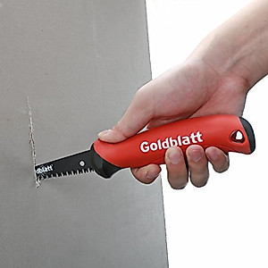 Goldblatt Drywall Saw - 6-inch Jab Saw, Keyhole Saw with Soft Grip Handle, Hand Saw, Sheetrock Saw, Wallboard Saw with 8-TPI Bi-metal Blade