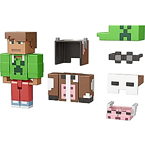 ​Minecraft Creator Series Expansion Pack, Collectible Building Toy, 3.25-inch Figure with Accessories, Gift for Ages 6 Years & Older