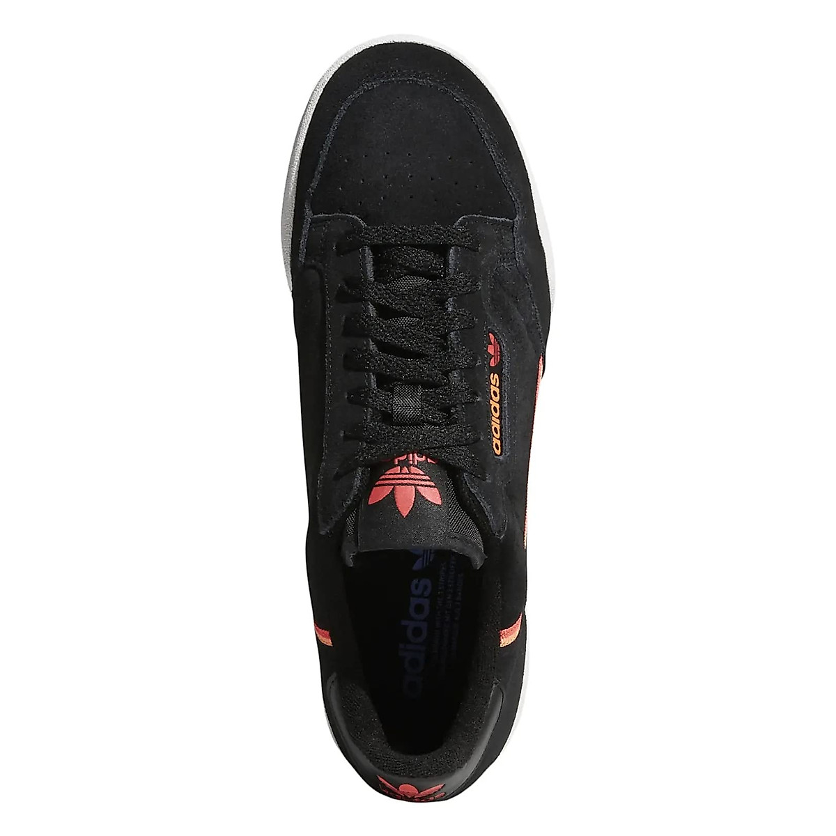 adidas Mens Continental 80 CBLACK/REALIL/EASORA Size 10.5