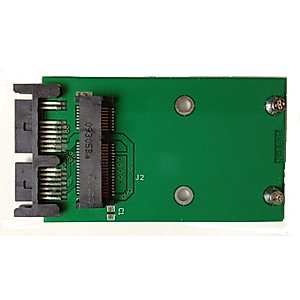 TOPSUKE mSATA Mini PCI-E SSD to 1.8inch microSATA 7+9 16pin Convert Adapter Add on Cards PCBA for SSD Hard Disk