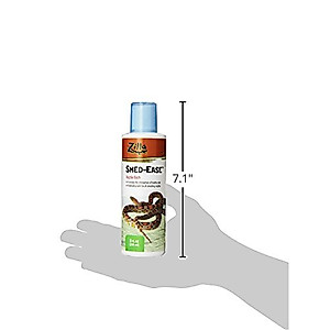 Zilla Reptile Health Supplies Shed-Ease Bath, 8-Ounce Bottles (3 Pack)