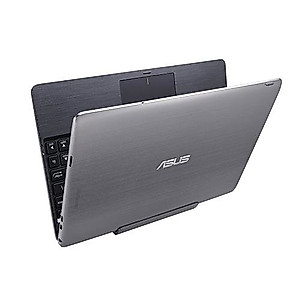 ASUS Transformer Book T100TAM-C1-GM Laptop (Windows 8, Intel Bay Trail-T Z3775 Quad-Core 1.46 GHz, 10.1" LED-lit Screen, Storage: 64 GB, RAM: 2 GB) Grey Metal