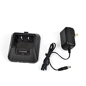 Walike Talkie Base Desktop Charger for Baofeng UV-5R UV-5RA UV-5RB UV-5RC UV-5RD UV-5RE UV-5Replus Two-Way Radio