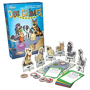 ThinkFun 76414 Dog Crimes, Logic Game - Recommended Age 8+ (Spanish Language Edition)
