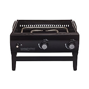 BakerStone 9152403 Portable Gas Pizza Oven, Black