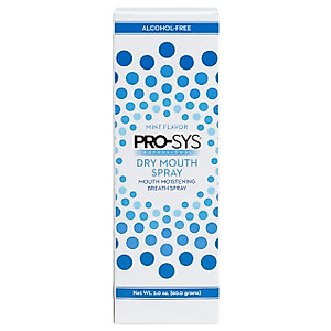 PRO-SYS® Dry Mouth Spray, Alcohol-Free, Sugar-Free, Mild Mint, 2 fl. oz. – 1 Bottle