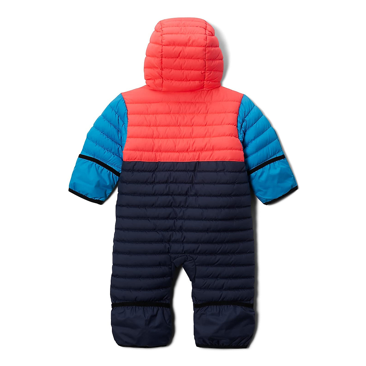 Columbia Baby Powder Lite Reversible Bunting, Mango/Warm Copper/Black, 3/6