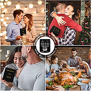 Gifts for Him,Anniversary Romantic Gifts for Him Boyfriend Husband,Funny Birthday Thanksgiving Christmas Valentines Day Gifts for Him Boyfriend Best Friends Men Dad Male,Candles Gifts for Men Him