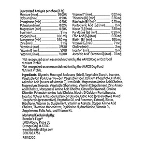 Revival Animal Health Breeder's Edge in Between for Her, Female Multivitamin for Cat/Small Dog- 360 ct