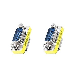 OGC DB9 Serial Port 9 Pin Male to Male Mini Gender Changer RS232-2 Pack