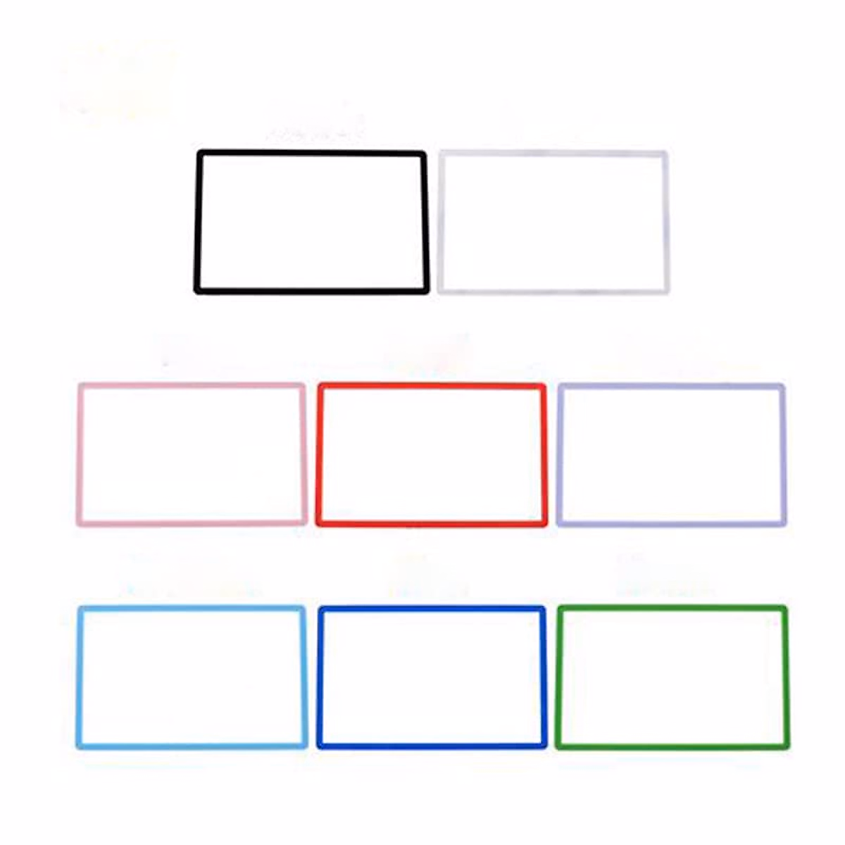 Glass Up Screen Lens with Adhesive for 2DS Console Replacement (Blue)