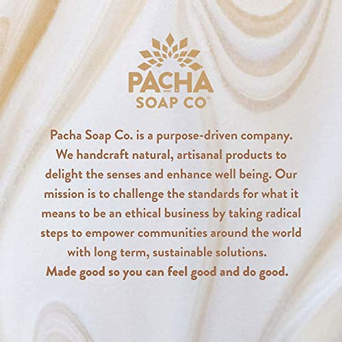 Pacha Dirty Hippie Bar Soap 5 Pack | Premium, Handcrafted Soap with Rolled Oats and Nutmeg | Use as a Natural Face Wash, Hand Soap, Body Wash | Moisturizing Soap with Patchouli Essential Oils | 4 oz