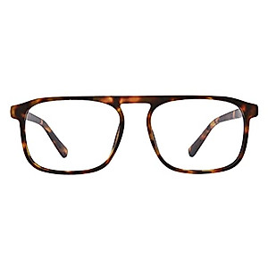 Peepers by PeeperSpecs mens Ryder Blue Light Blocking Reading Glasses, Tortoise, 54 mm US