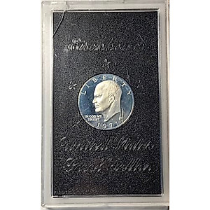1971 S Eisenhower 40 Percent Silver Dollar Seller Proof