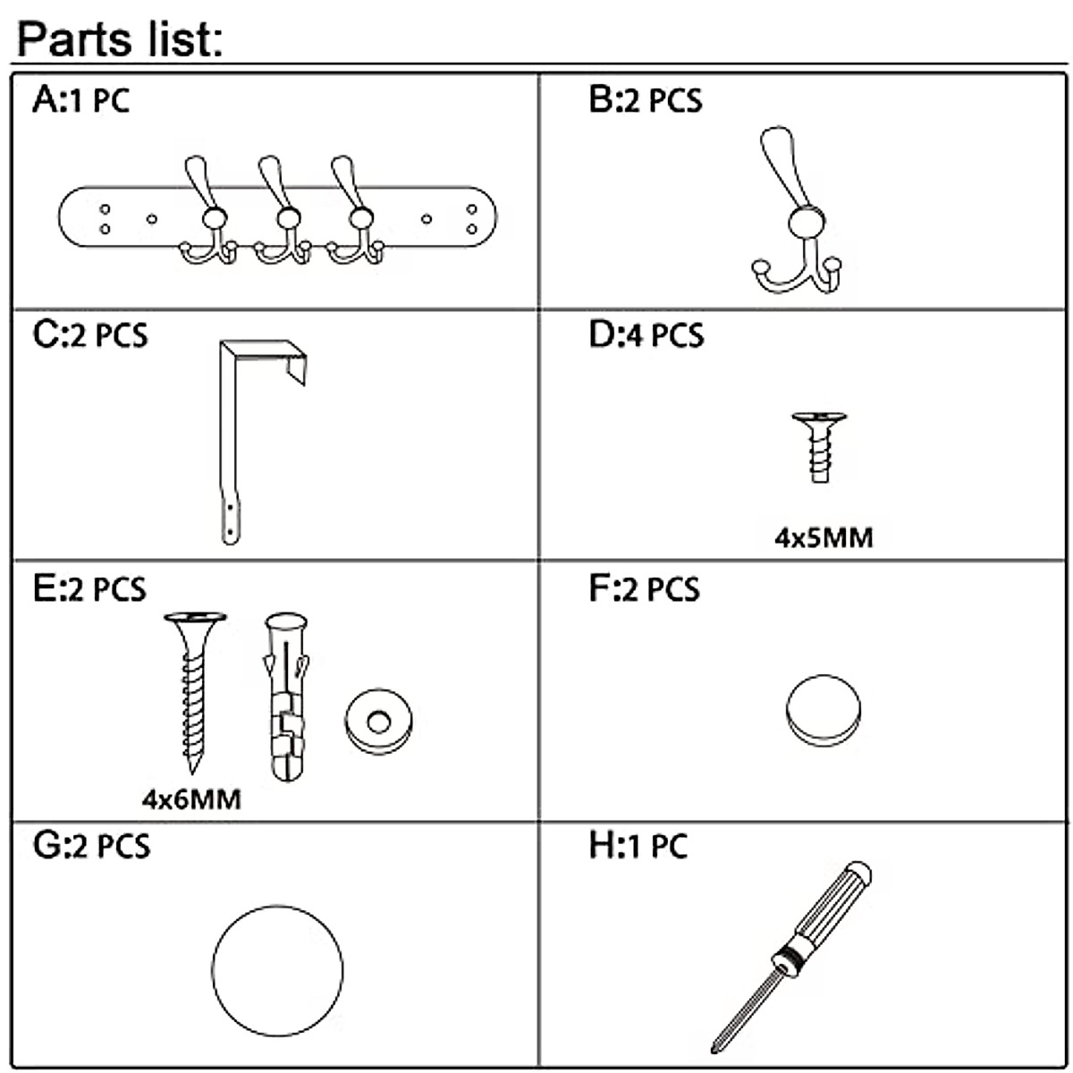 C&AHOME Over The Door Hooks - 10 Hooks Over Door Hanger Racks,Over Door Coat Rack for Hanging Clothes Hat Towel, Heavy Duty Black Over The Door（Stainless Steel）