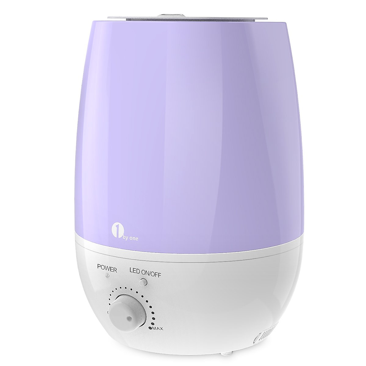 1byone Humidifiers for Bedroom 6L Cool Mist Air Ultrasonic for Plants Indoor with Essential Oils Diffuser for Baby Kids, with 7 Colour Night Light, Ultra Quiet & Easy to Clean, Auto Shut-off, Blue